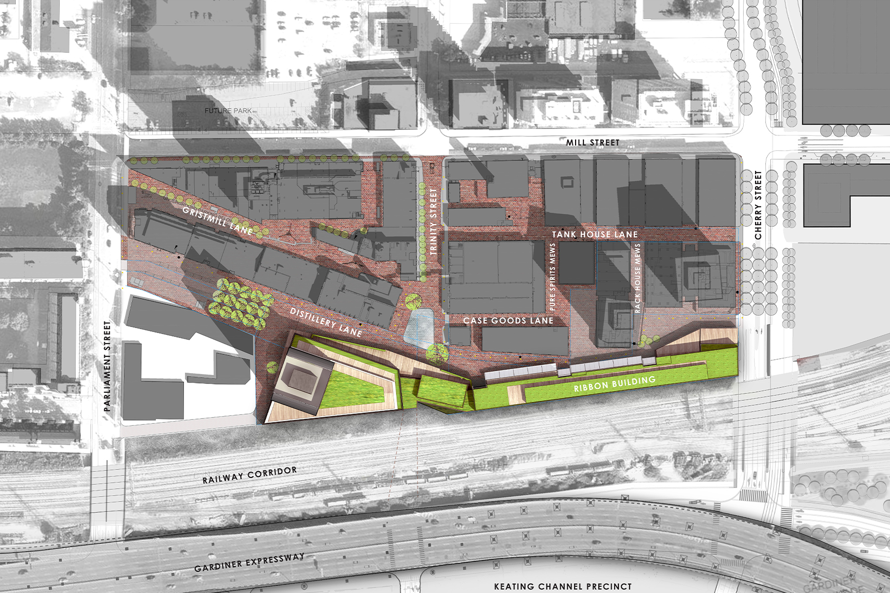 Distillery District Ribbon Building – CCxA